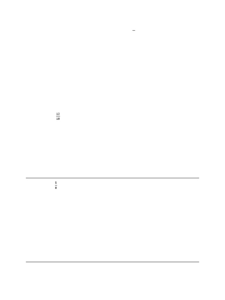 SEA Math Practice: Fractions Exam | PDF | Mathematics | Arithmetic