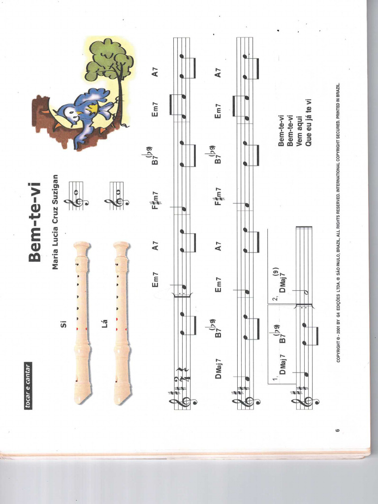 01 Part. Bem-Te-Vi (Flauta) | PDF