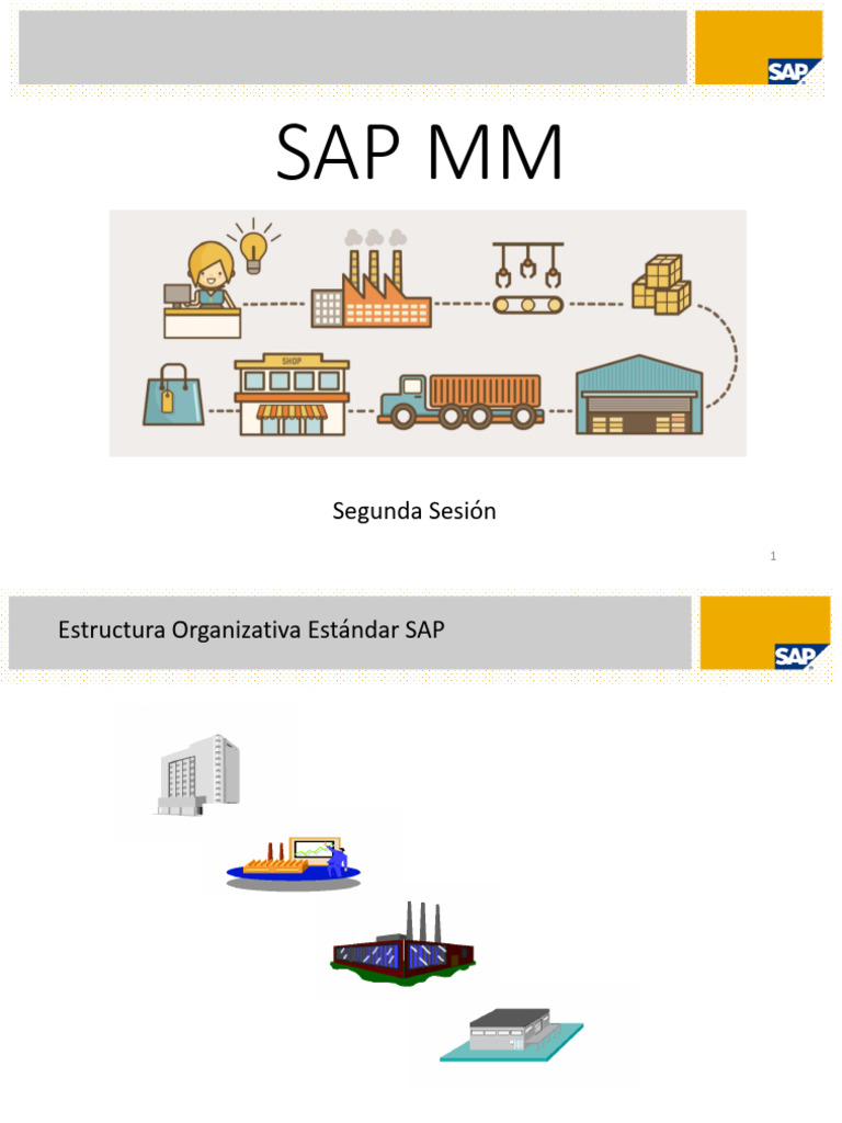 Estructura Organizativa en SAP MM | PDF | Informática | Tecnologías de ...