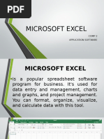 Parts of MS Excel Window | PDF