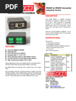 RS422 Serial Port Connector Pin Layout | PDF | Telecommunications ...