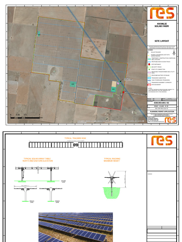 Avonlie Solar Appendix B Layout and Design | PDF