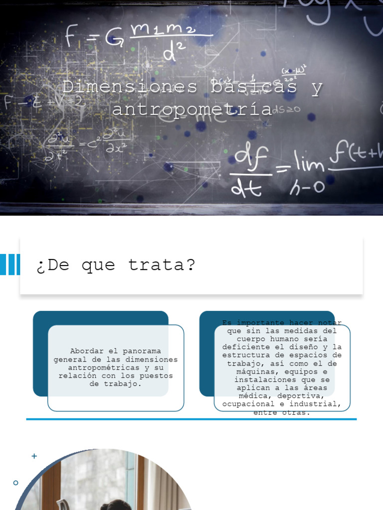 Dimensiones básicas y antropometría | PDF | Antropometría | Cuerpo humano