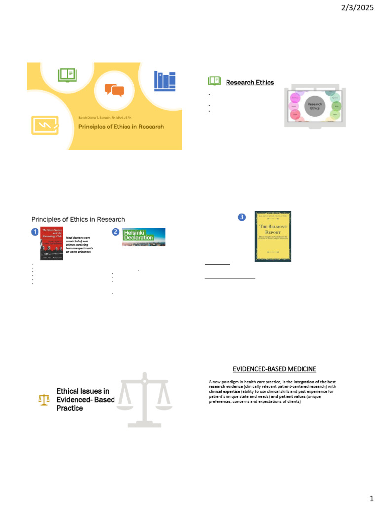 Principles-of-Ethics-in-Research | PDF | Evidence Based Medicine ...