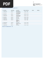 Departure Report Sample 1 | PDF | Business | Finance & Money Management
