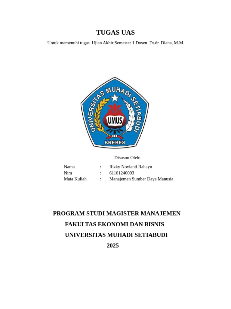 Uas MSDM | PDF