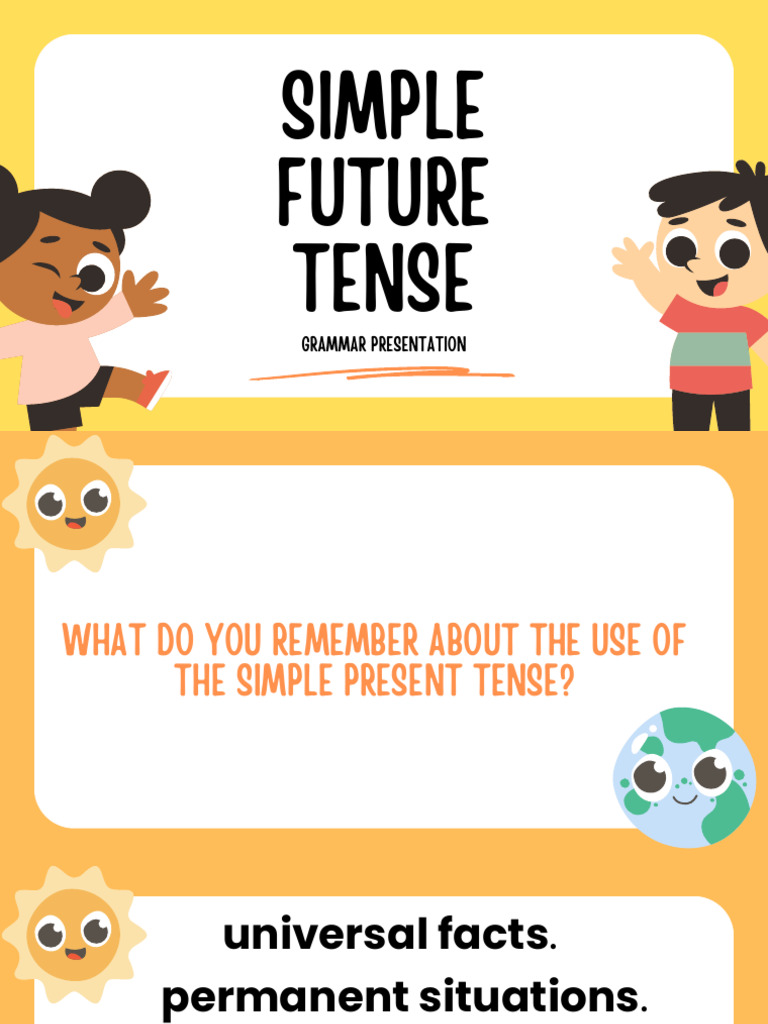Future Simple Tense | PDF | Verb | Linguistics