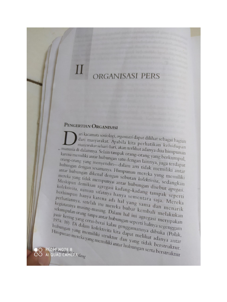Organisasi Pers | PDF
