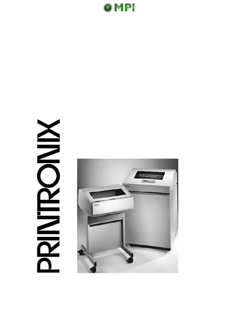Manual Usuario Printronix p5000 en (1) | PDF | Mains Electricity | Printer (Computing)
