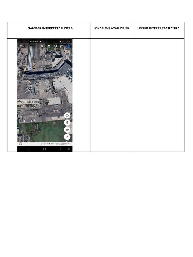 Tugas Gambar Interpretasi Citra | PDF