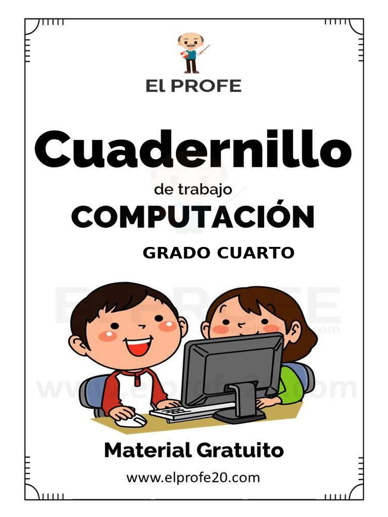 Cuadernillo de Computacion Grado Cuarto 2025 | PDF