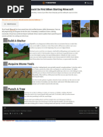Minecraft Official Glossary | PDF | Minecraft | Linguistics