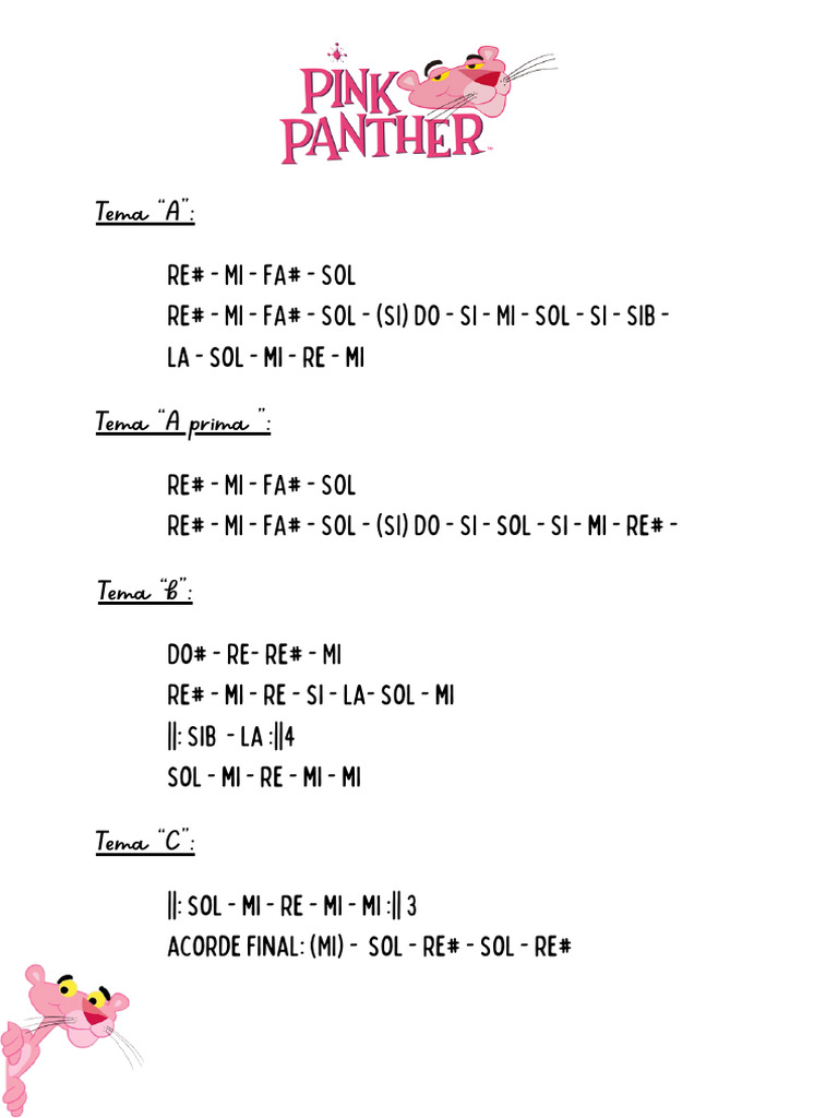 Pink Panther | PDF
