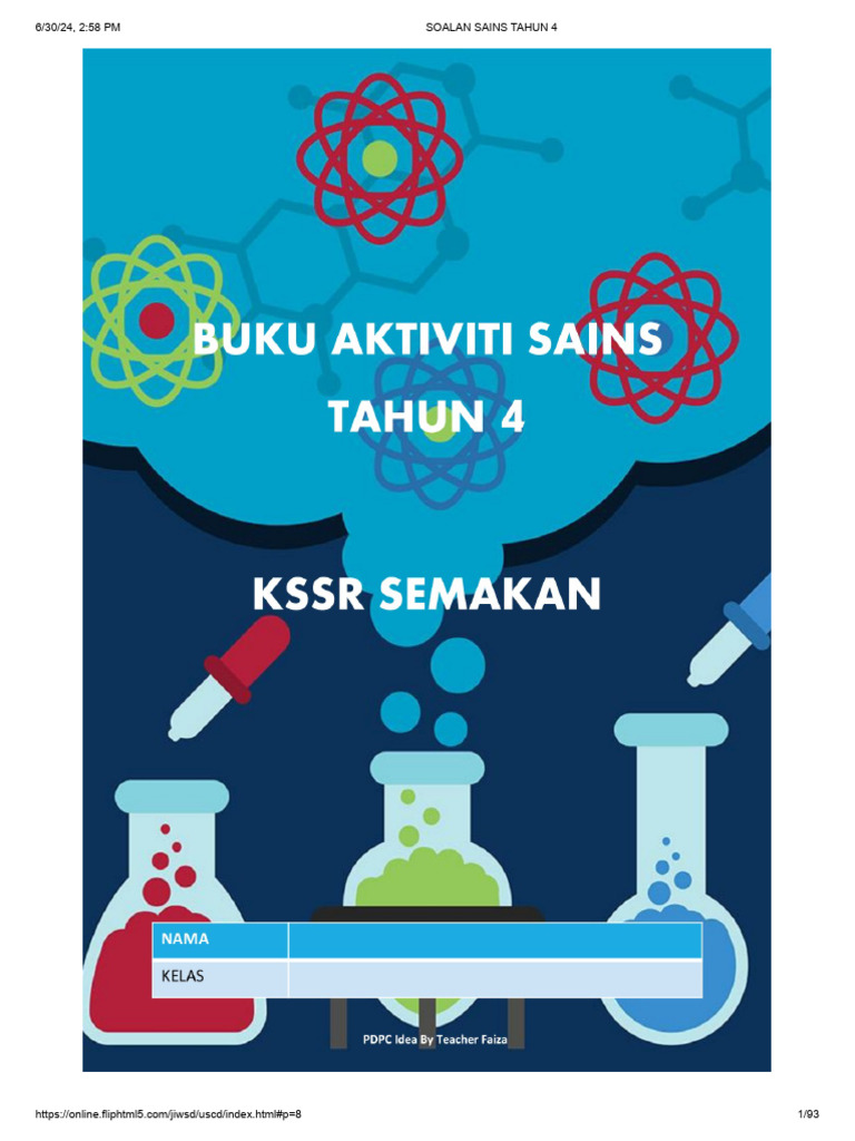 Soalan Sains Tahun 4 PDF | PDF