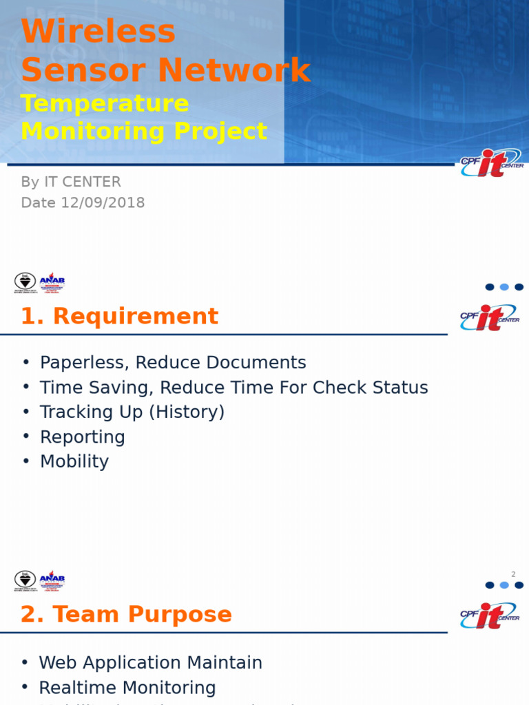 Wireless Sensor Network Food | PDF | Wireless Sensor Network | Web Application