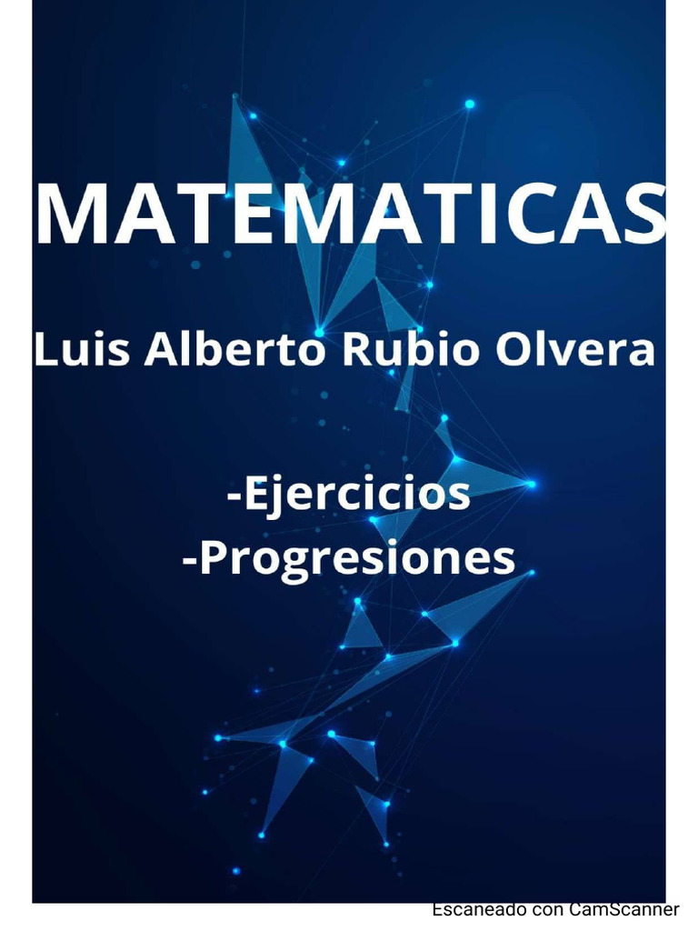 Progresiones. Matematicas | PDF