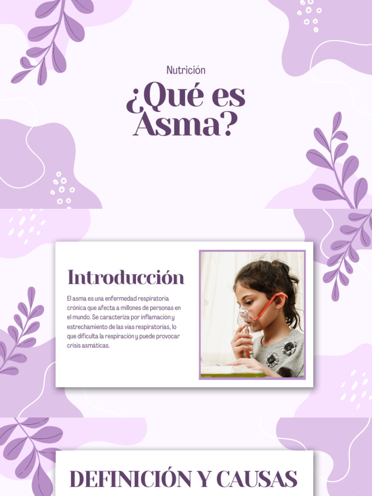 Guía Completa sobre el Asma y su Manejo | PDF