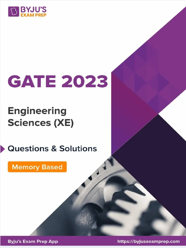 Gate Xe 2023 | PDF