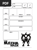 Lancer Combat Cheat Sheets | PDF | Naval Mine | Ammunition