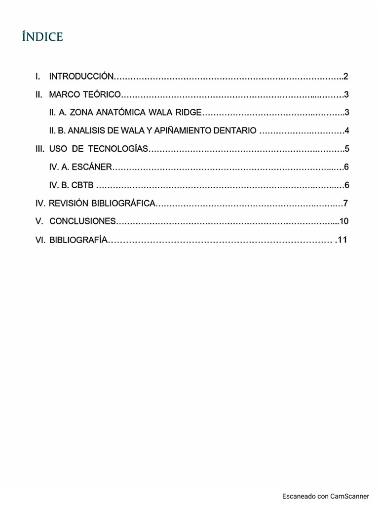 Análisis de Wala | PDF