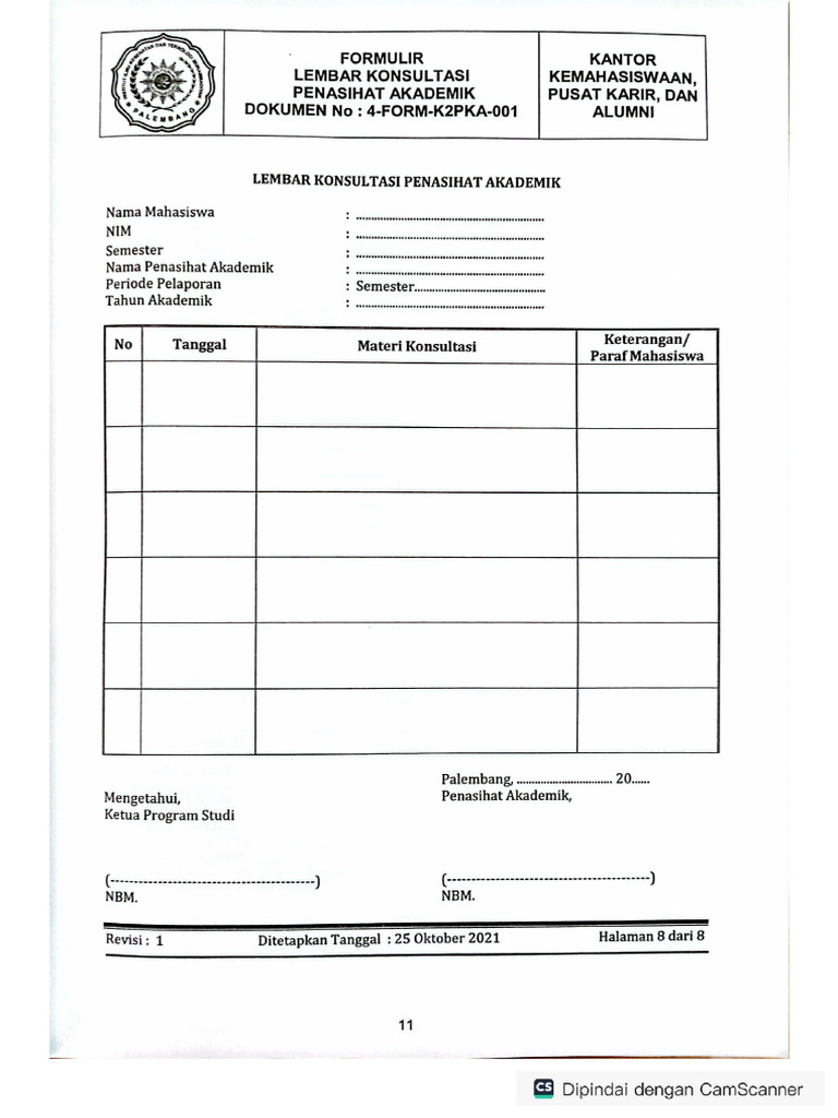 Lembar Konsul PA | PDF