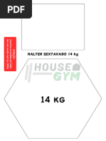 Moldes Halteres Anilhas Detalhados | PDF