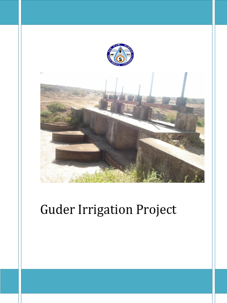 Guder Small Scale Irrigation Project | PDF | Soil | Irrigation