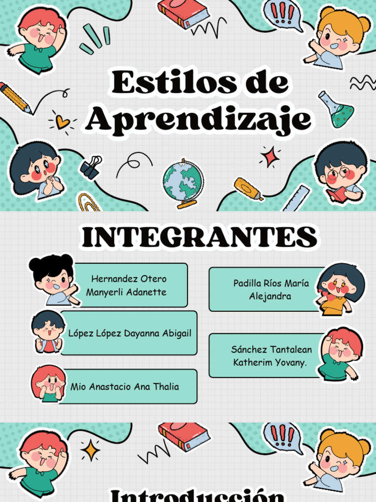 8. Estilos de Aprendizaje | PDF | Aprendizaje | Aprendiendo estilos
