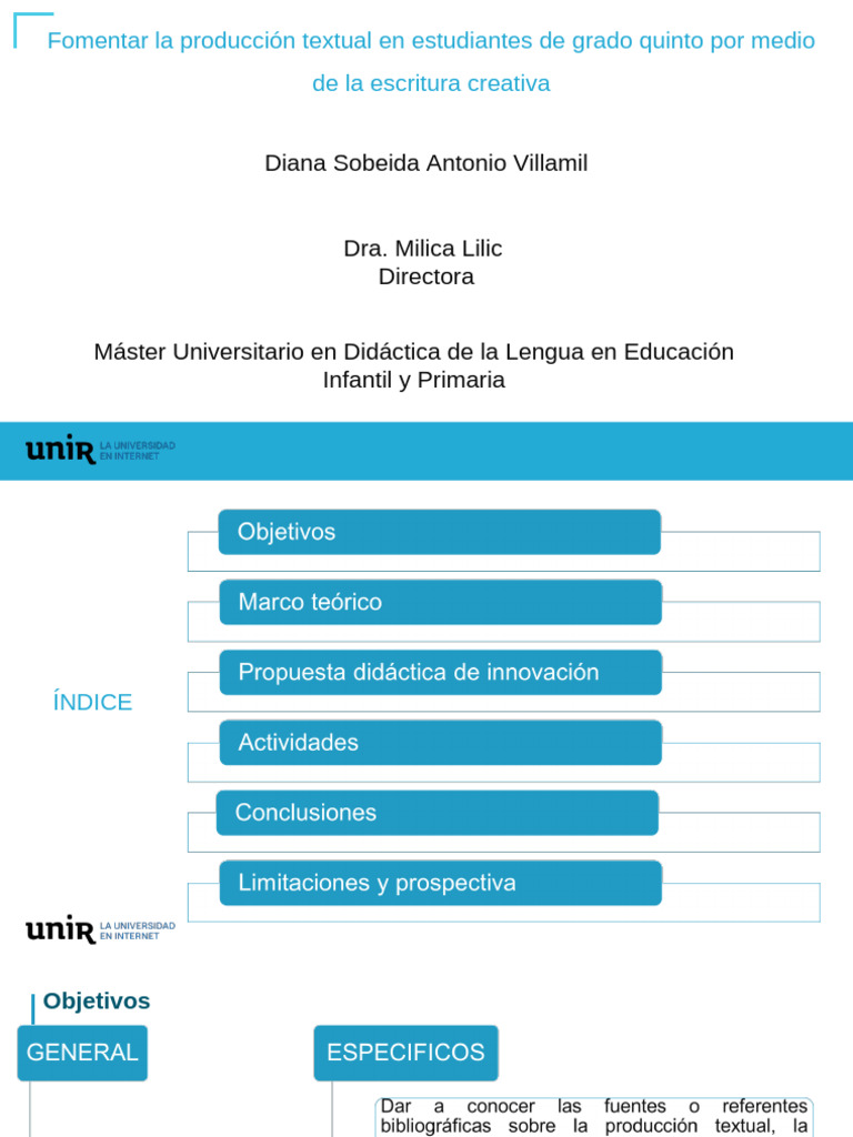 Defensa Tfm Diana Antonio Villamil 19 de Marzo | PDF | Aprendizaje | Enseñando