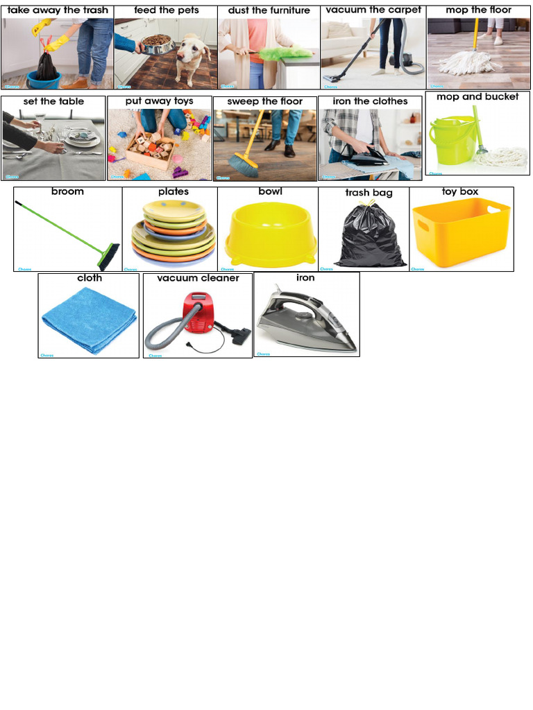 Unit 5-Around the house | PDF