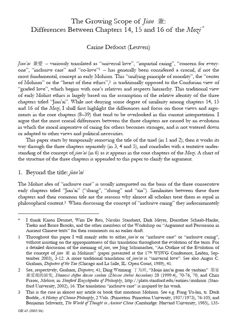 Differences Betwen Jian Ai | PDF
