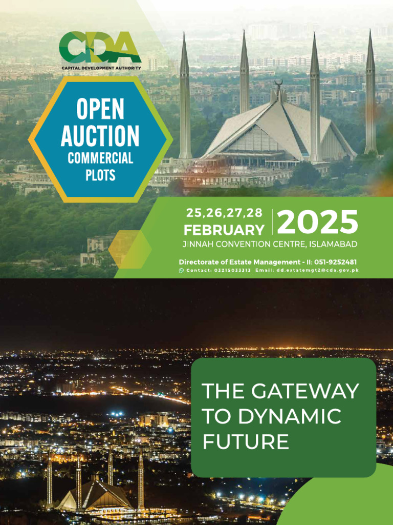 Open Auction Commercial Plots | PDF | Auction | Lease