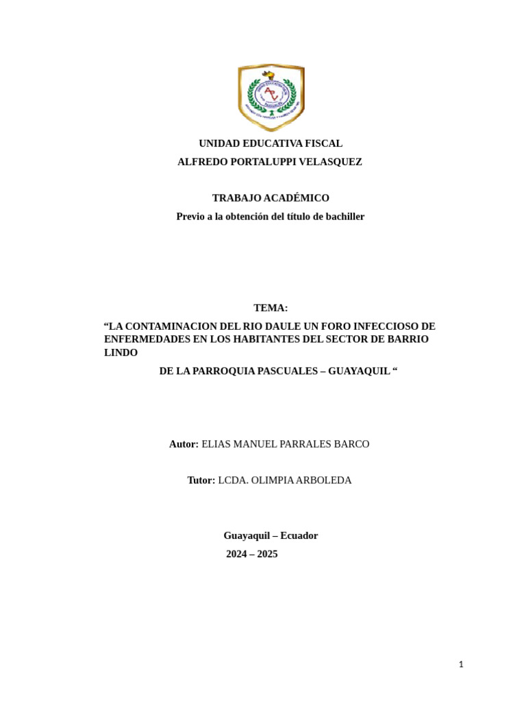 Manuel Parrales | PDF | Residuos | Contaminación