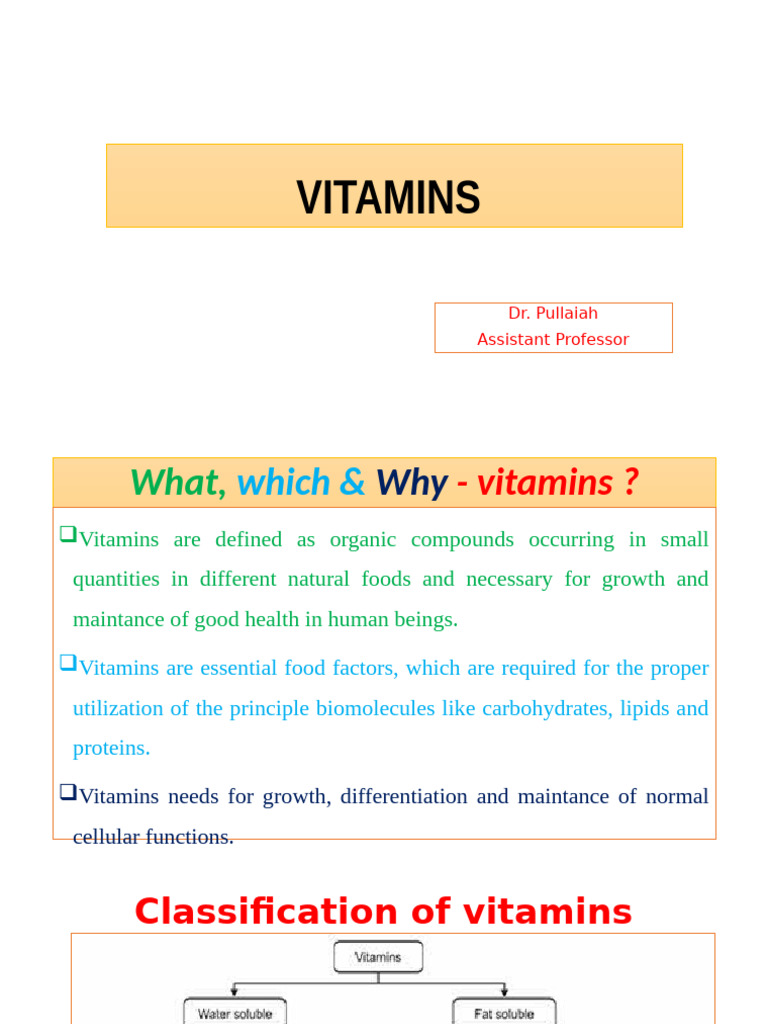 Fat Soluble Vitamins ADEK | PDF | Vitamin D | Vitamin A