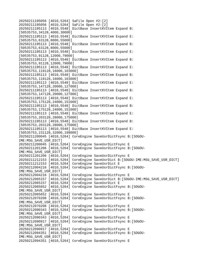 Sogou IME User Dictionary Operations | PDF