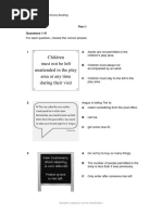 Cambridge B1 Reading Practice | PDF | Potato