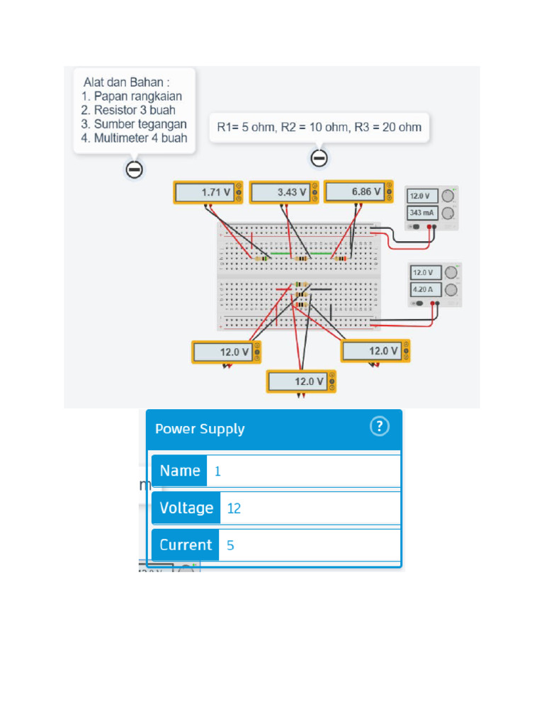 Resistor Thinkercard | PDF