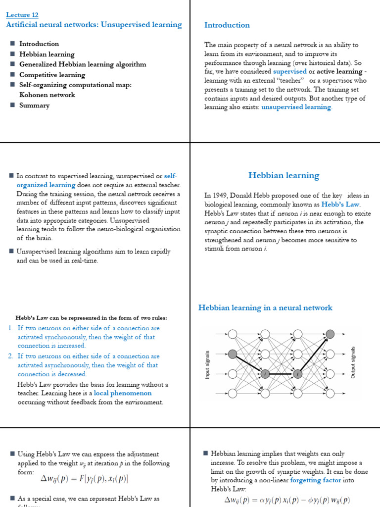 ML-Lec12 | PDF | Artificial Intelligence | Intelligence (AI) & Semantics
