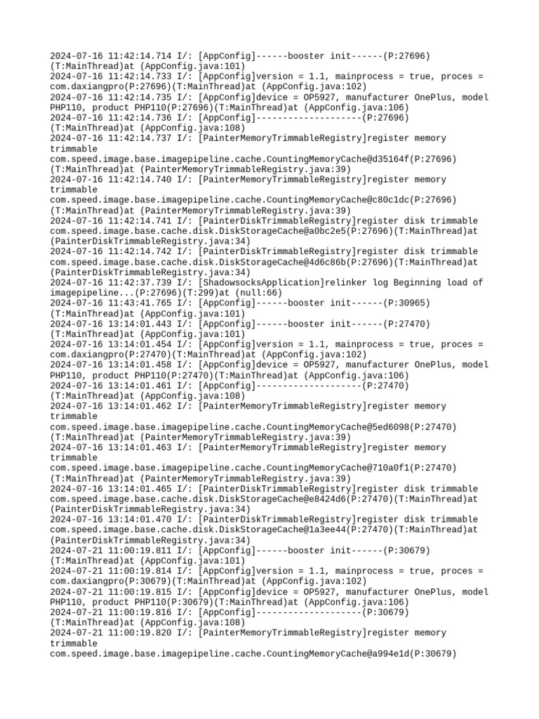 logs | PDF | Computer Architecture