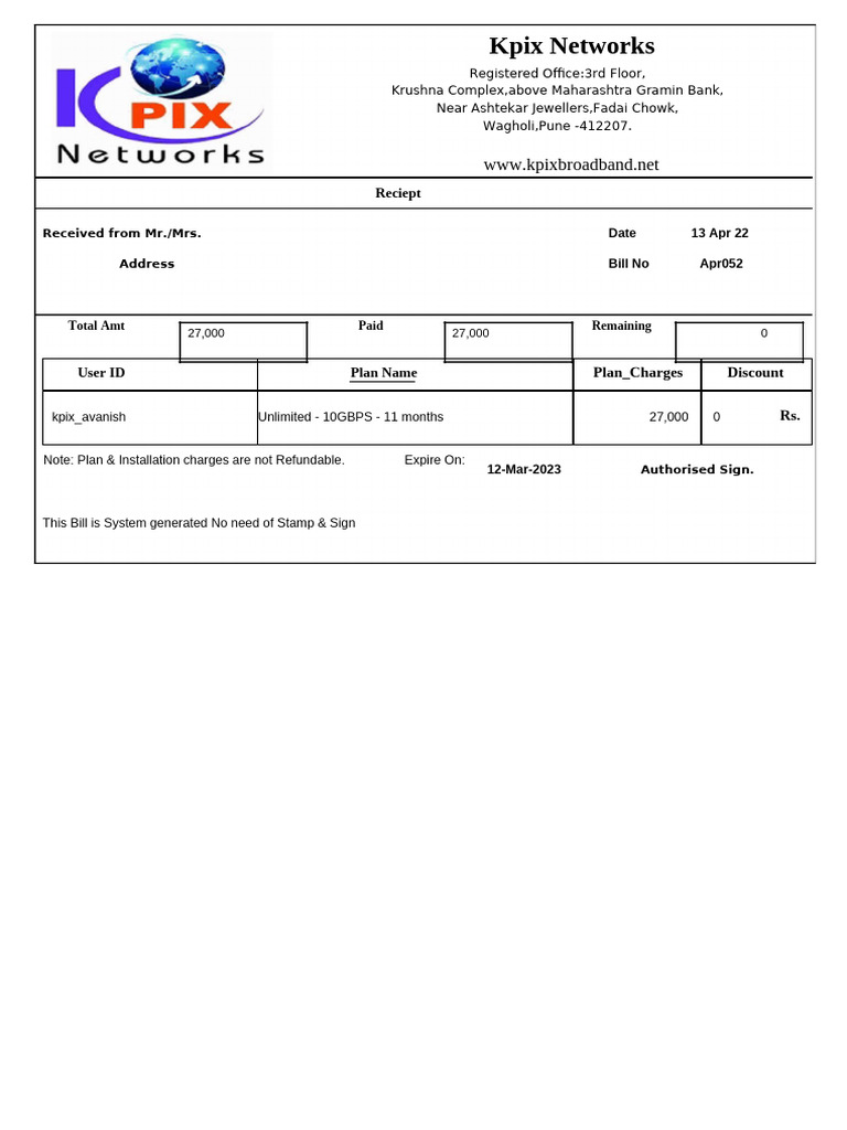 Kpix Broadband | PDF