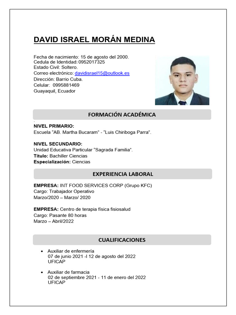 Cv. Moran Israel 2 | PDF