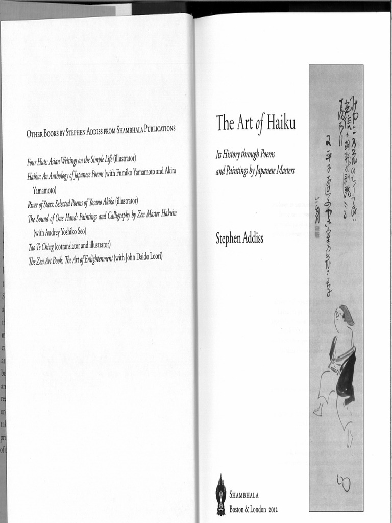 The Art of Haiku | PDF