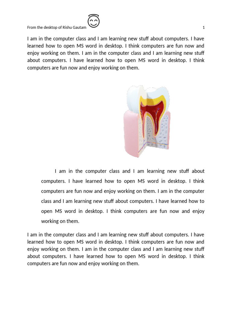 Comp1015 - MS Word Practice 2 | PDF