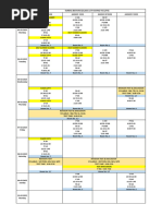 PDO Weekly Flight Schedule | PDF
