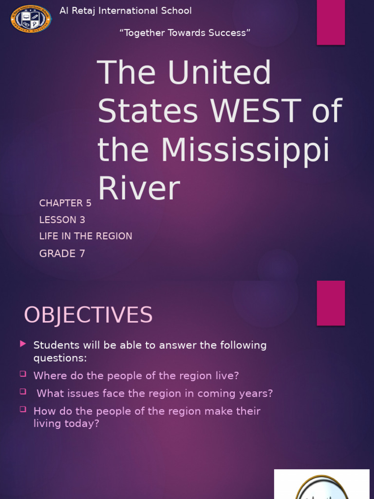 The United States WEST of The Mississippi River Part 2 | PDF | Western ...