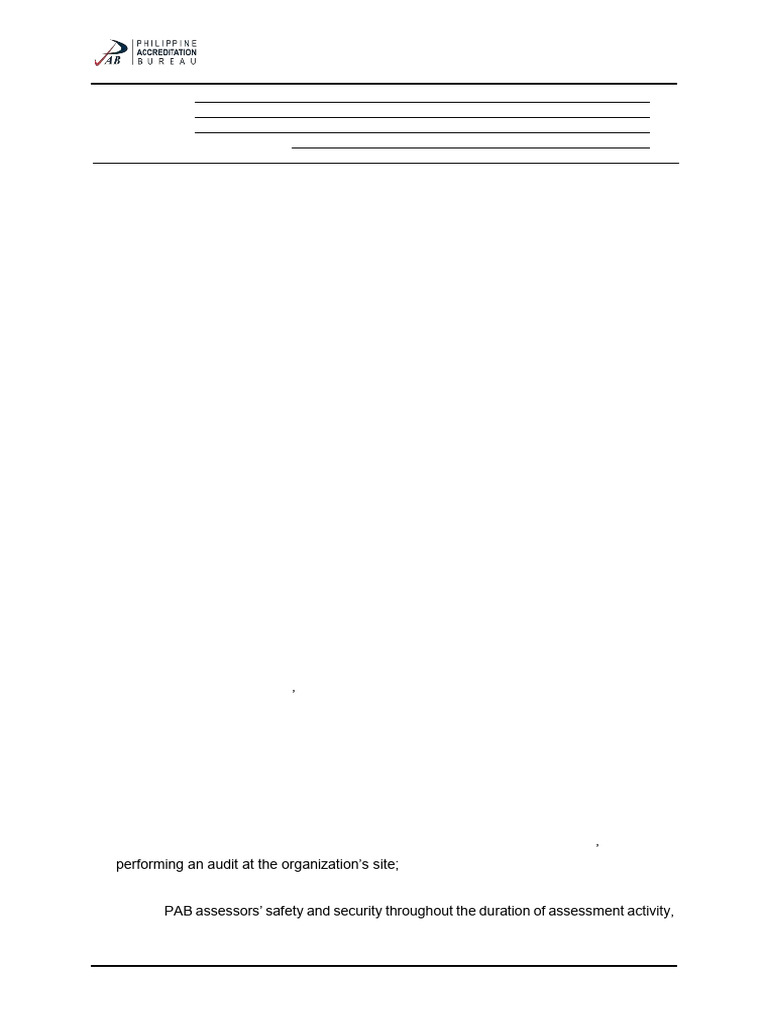 PABSF06 - Terms and Conditions of PAB Accreditation | PDF | Justice ...