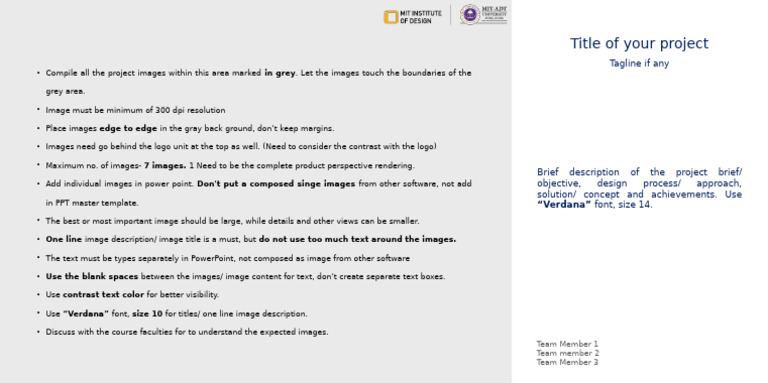 PD - Project - Booklet - One - Page - Summary R3 | PDF
