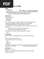 Fixing Maya: Reset and Troubleshoot | PDF | Autodesk Maya | File Format