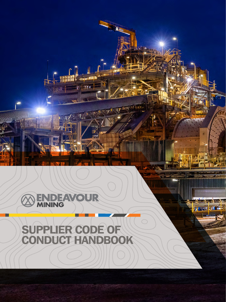 Supplier Code of Conduct Overview | PDF | Occupational Safety And ...
