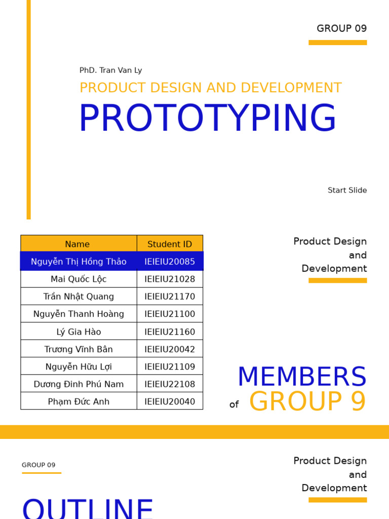 Group9 Prototyping Project Presentation | PDF | Prototype | 3 D Modeling